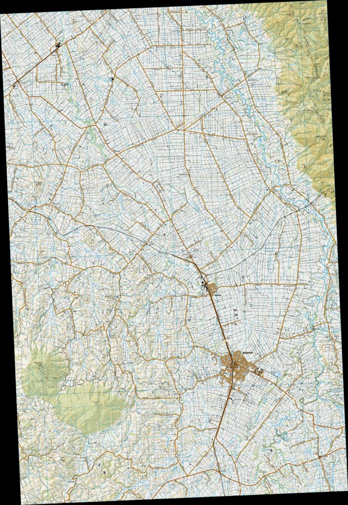 BD35 - Matamata Map by Land Information New Zealand | Avenza Maps
