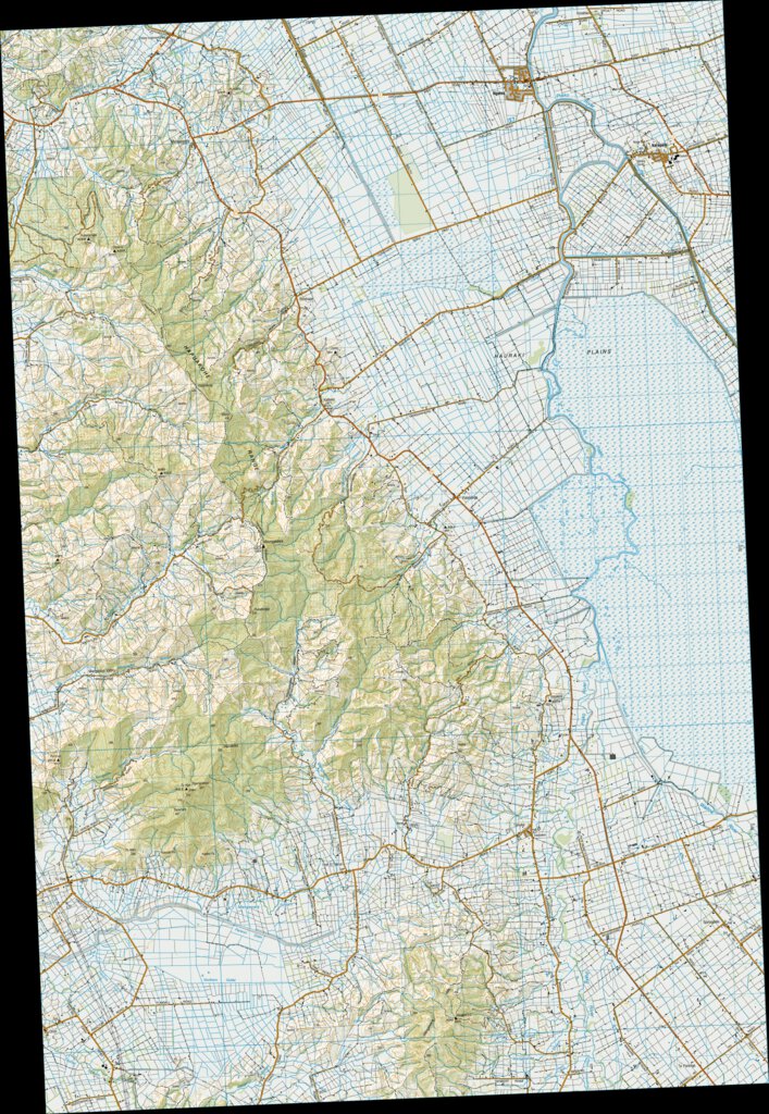BC34 - Ngatea Map by Land Information New Zealand | Avenza Maps
