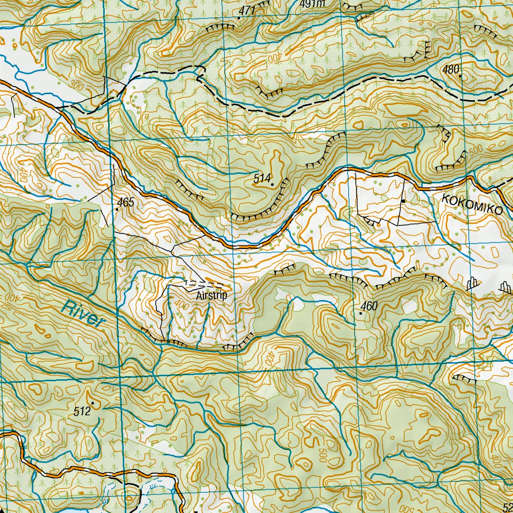 BG34 - Piropiro Map by Land Information New Zealand | Avenza Maps