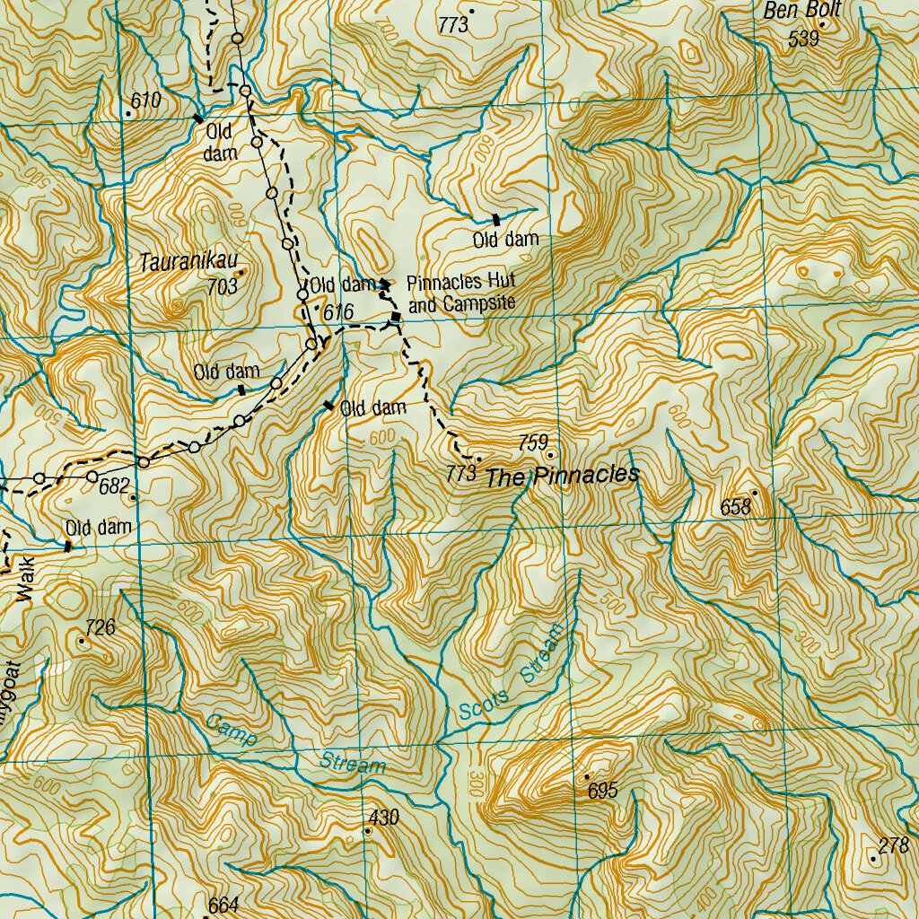 BB35 - Hikuai Map by Land Information New Zealand | Avenza Maps