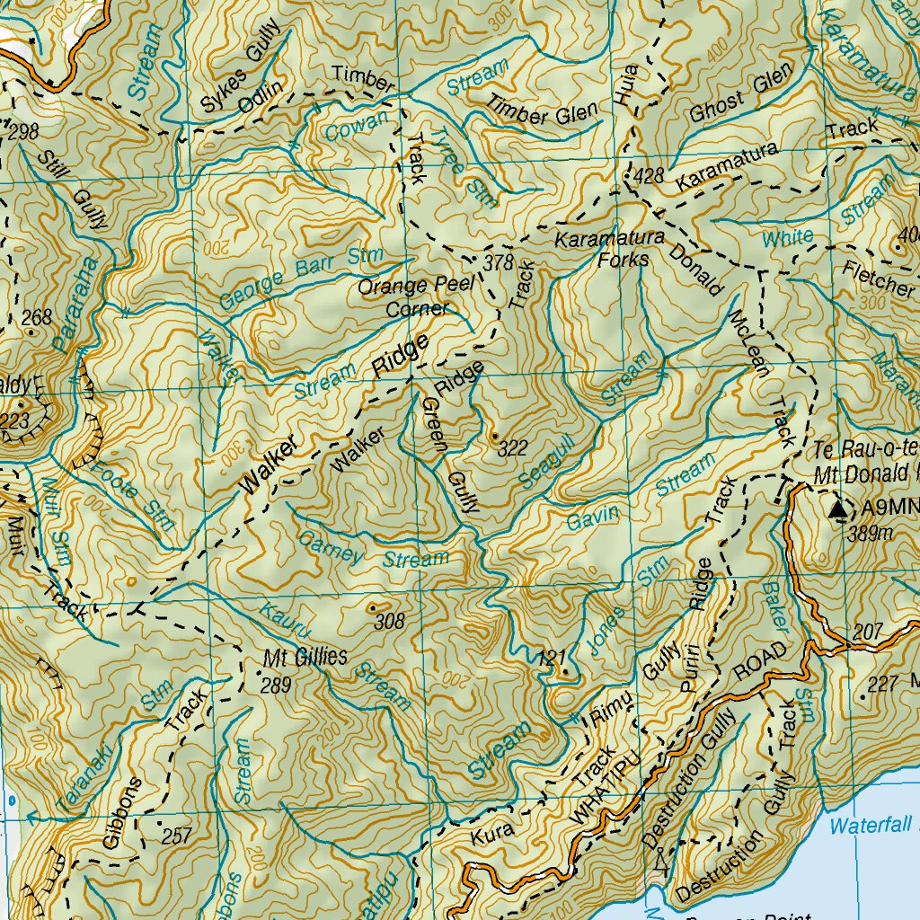 BB30ptBB31 - Piha Map by Land Information New Zealand | Avenza Maps
