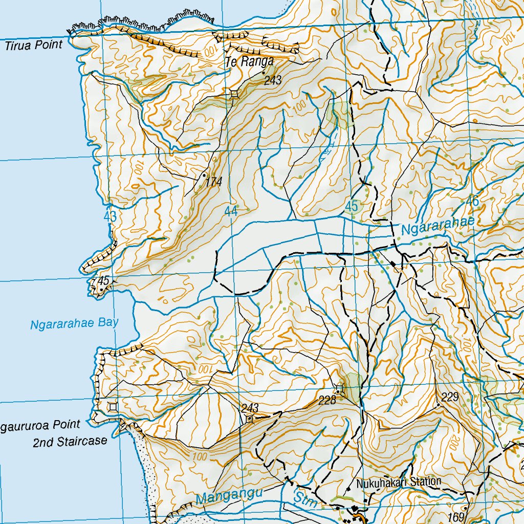 BF31 - Marokopa Map by Land Information New Zealand | Avenza Maps