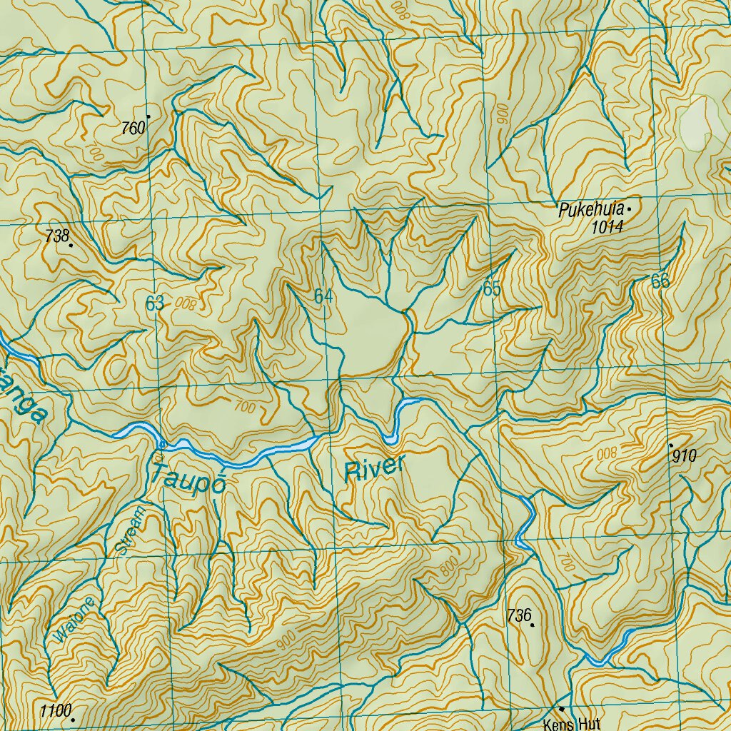 BH36 - Motutere Map by Land Information New Zealand | Avenza Maps