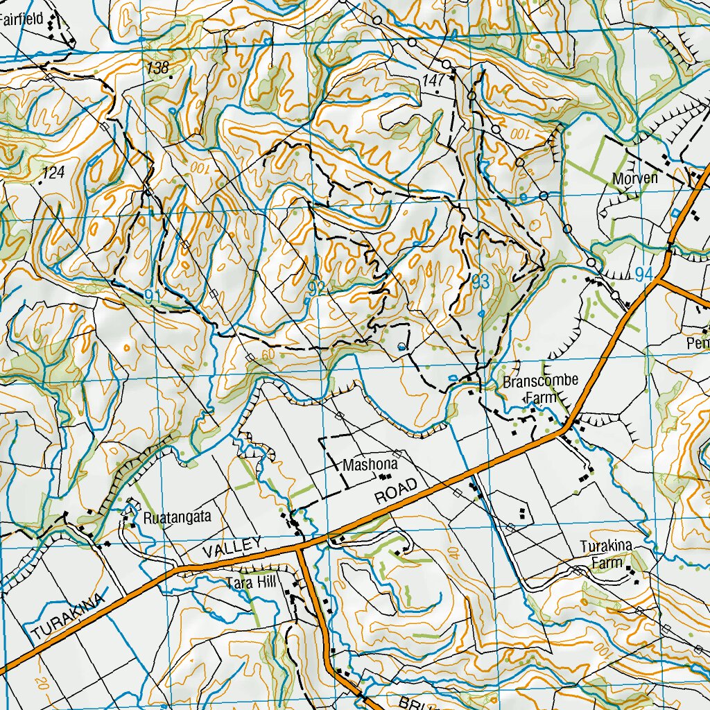 BL33 - Marton Map by Land Information New Zealand | Avenza Maps