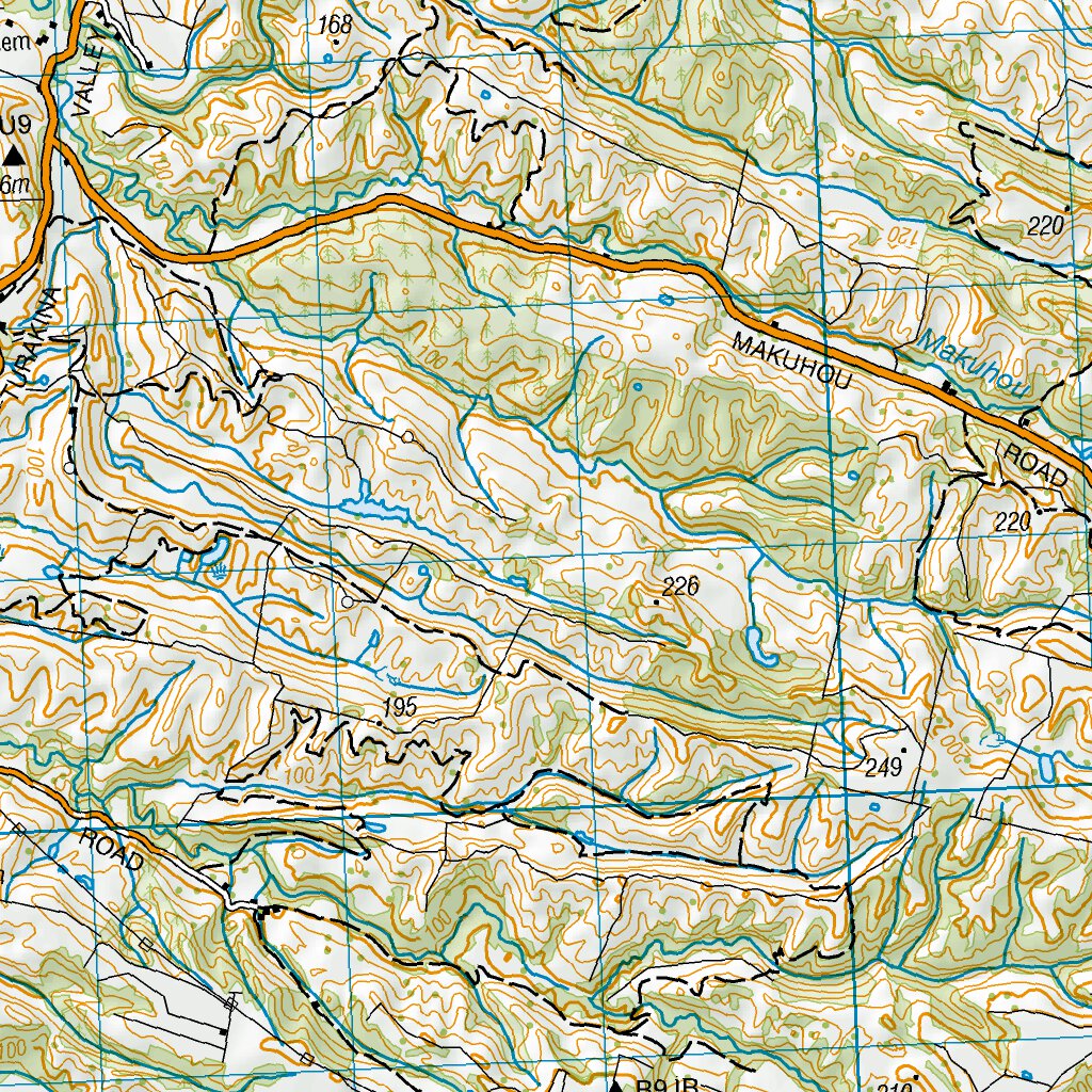BL33 - Marton Map by Land Information New Zealand | Avenza Maps