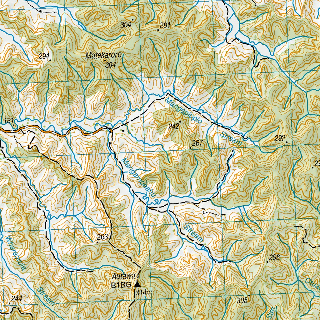 BH30 - Urenui Map by Land Information New Zealand | Avenza Maps