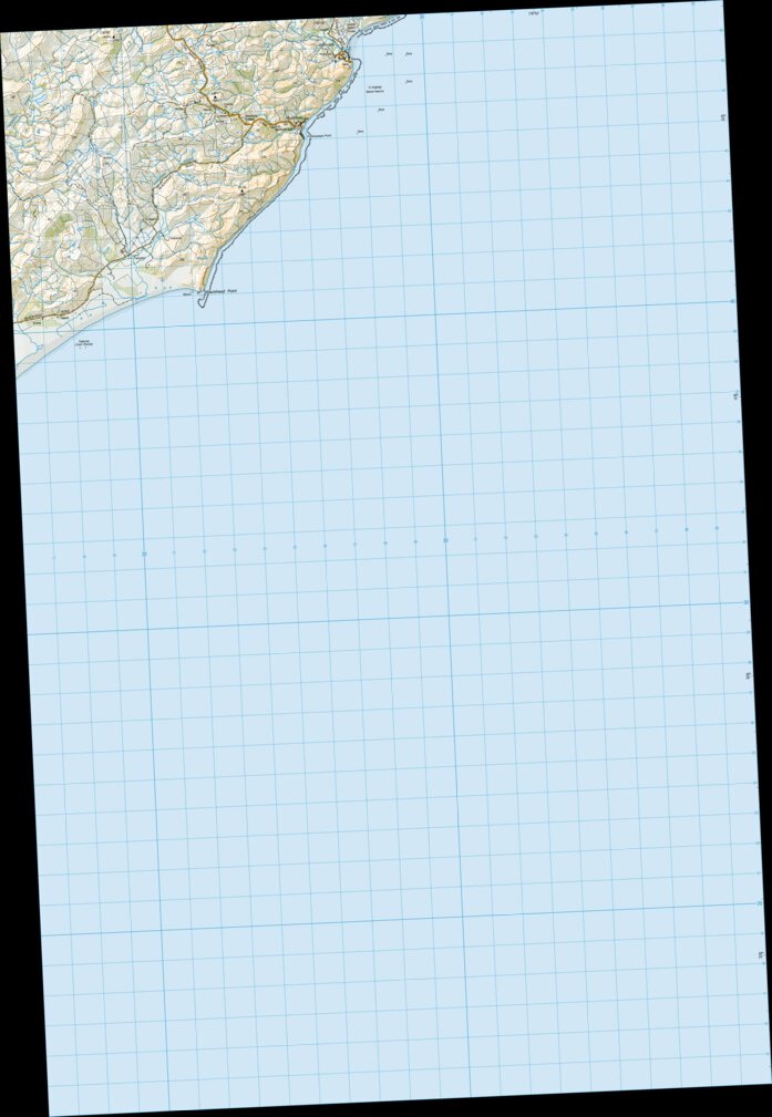 BM39ptBM38 - Blackhead Map by Land Information New Zealand | Avenza Maps
