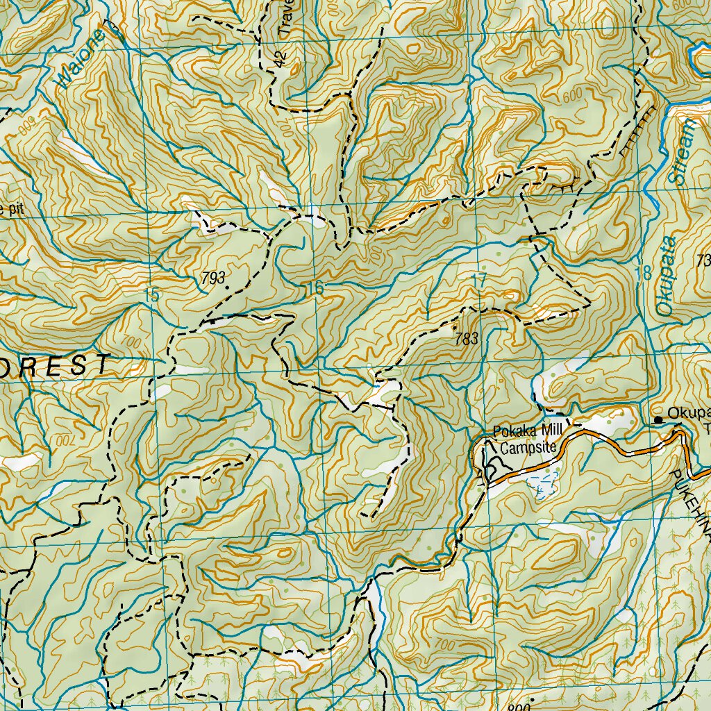 BH34 - Raurimu Map by Land Information New Zealand | Avenza Maps