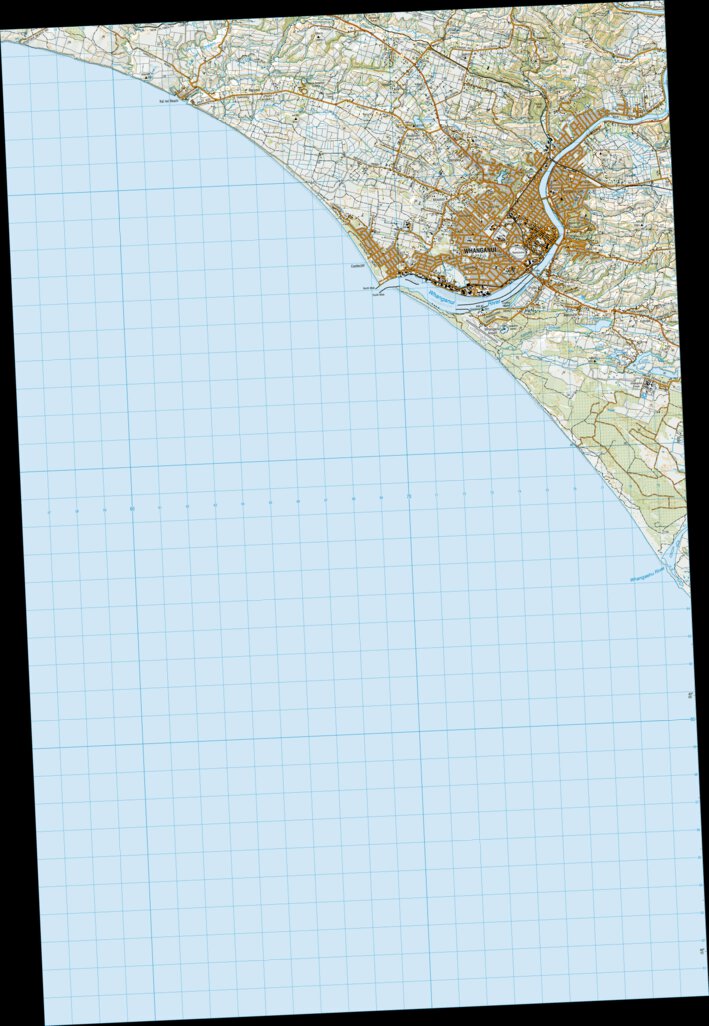 BL32 - Whanganui Map by Land Information New Zealand | Avenza Maps
