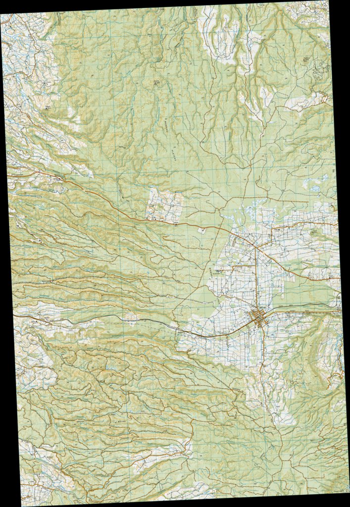 BE36 - Mamaku Map by Land Information New Zealand | Avenza Maps