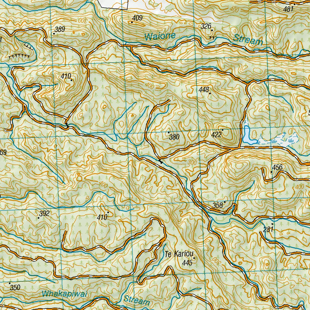 BE36 - Mamaku Map by Land Information New Zealand | Avenza Maps