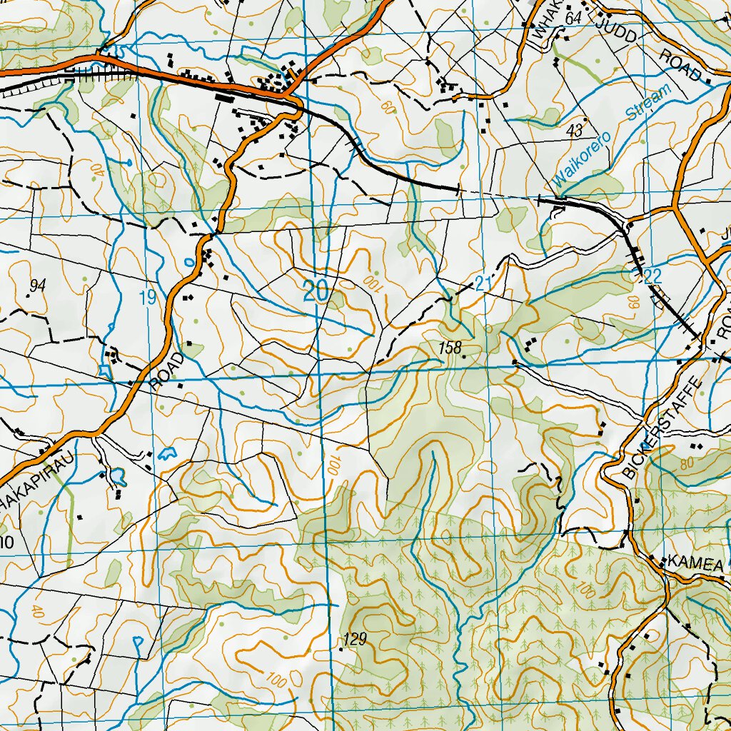 AY30 - Maungaturoto Map by Land Information New Zealand | Avenza Maps