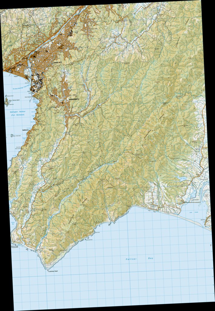 BQ32 - Lower Hutt Map by Land Information New Zealand | Avenza Maps
