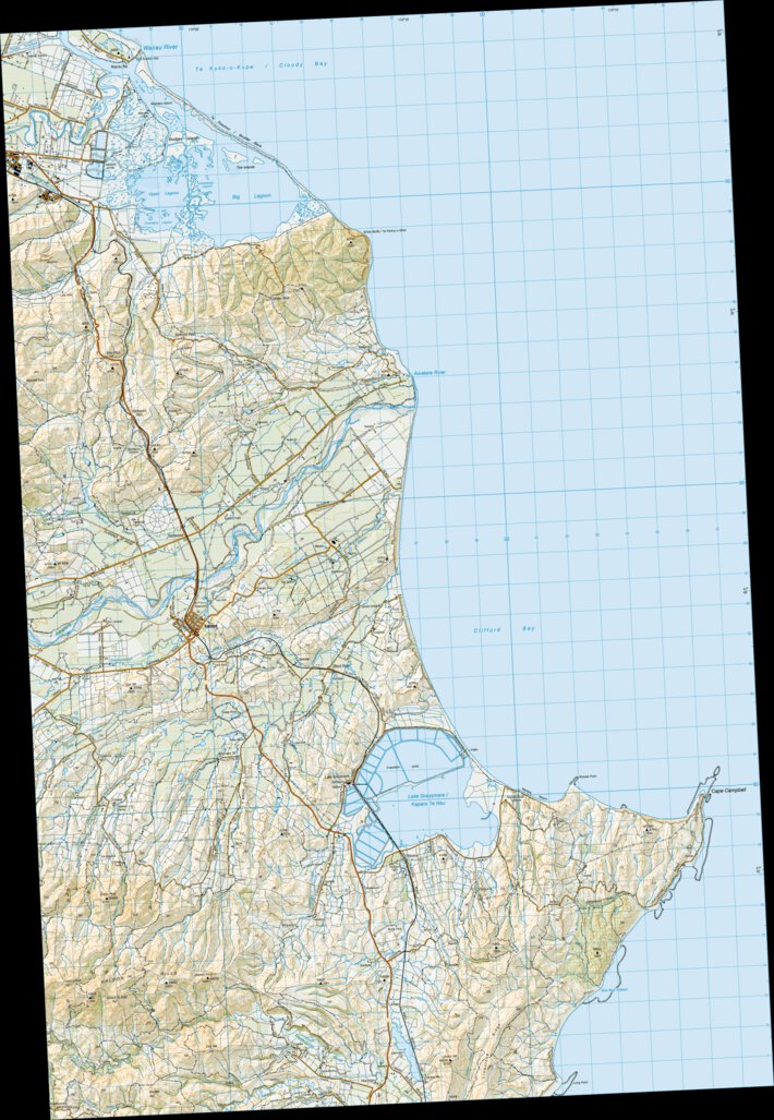 BR29 - Seddon Map by Land Information New Zealand | Avenza Maps