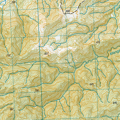 BD44 - Potaka Map by Land Information New Zealand | Avenza Maps