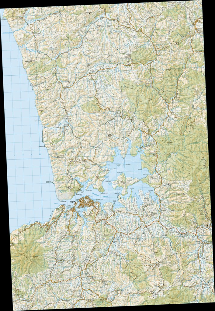BD32 - Raglan Map by Land Information New Zealand | Avenza Maps