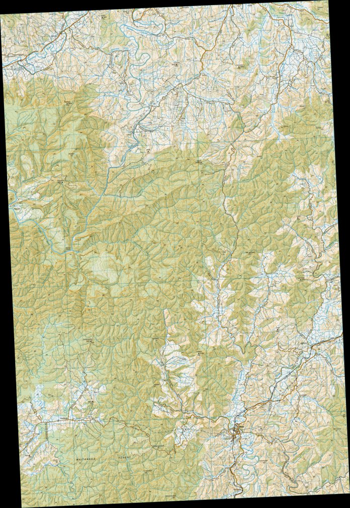 BG32 - Ohura Map by Land Information New Zealand | Avenza Maps