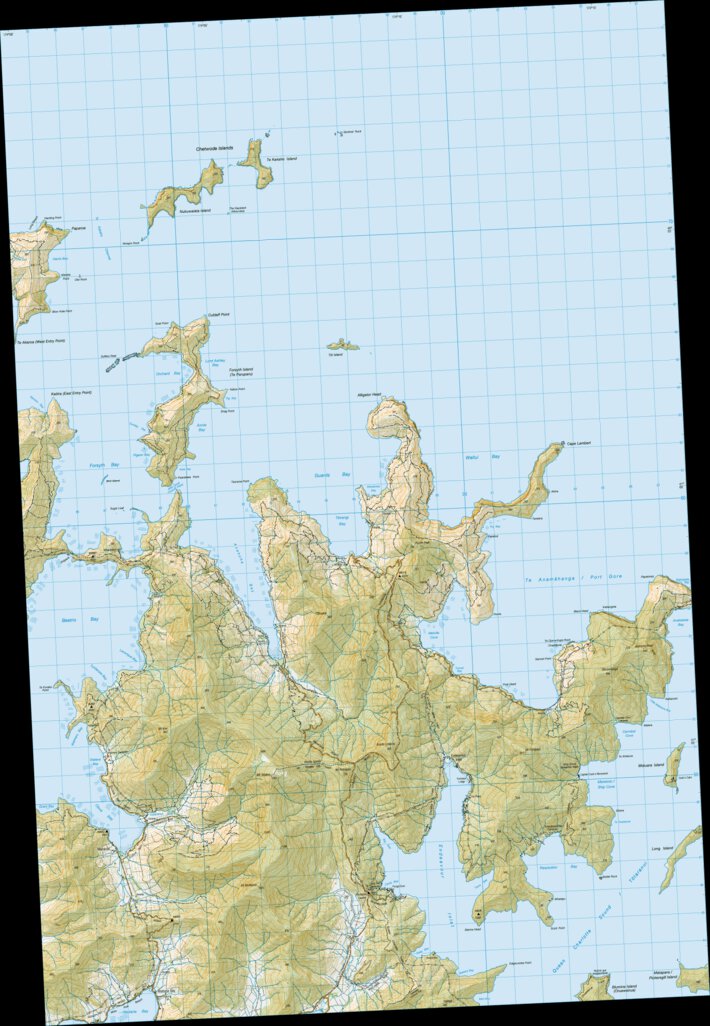 BP29 - Endeavour Inlet Map by Land Information New Zealand | Avenza Maps