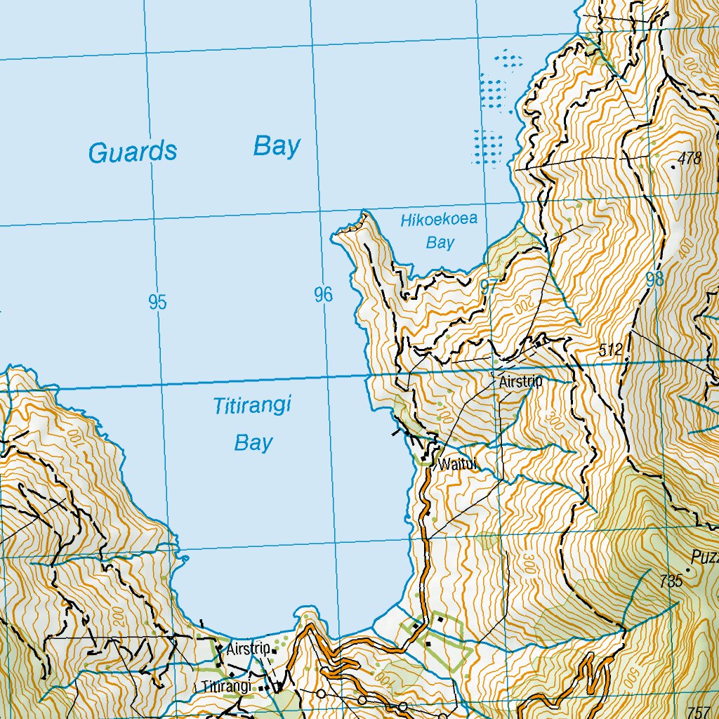 BP29 - Endeavour Inlet Map by Land Information New Zealand | Avenza Maps