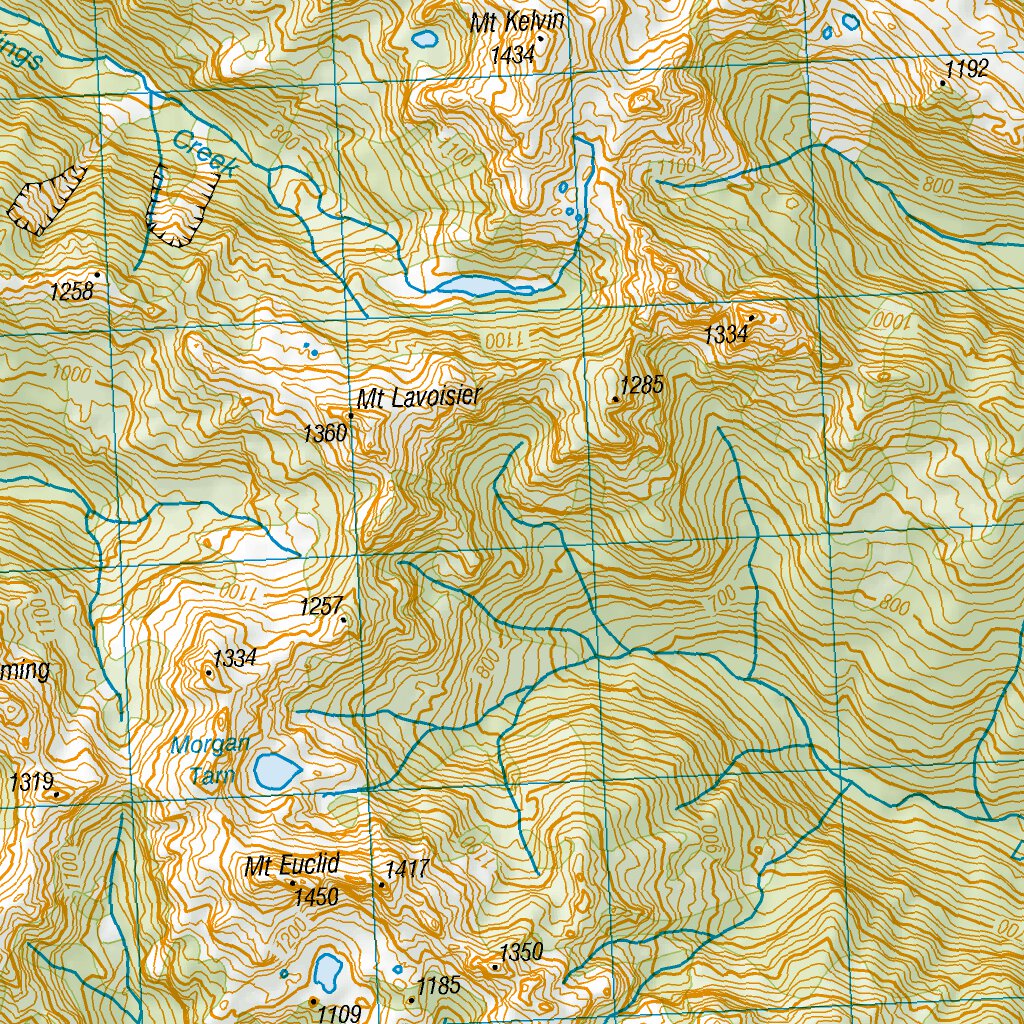 BS20 - Charleston Map by Land Information New Zealand | Avenza Maps