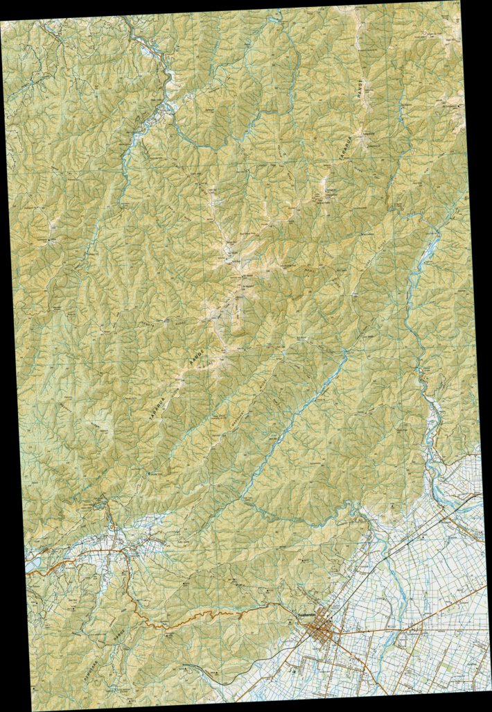 BP33 - Featherston Map by Land Information New Zealand | Avenza Maps