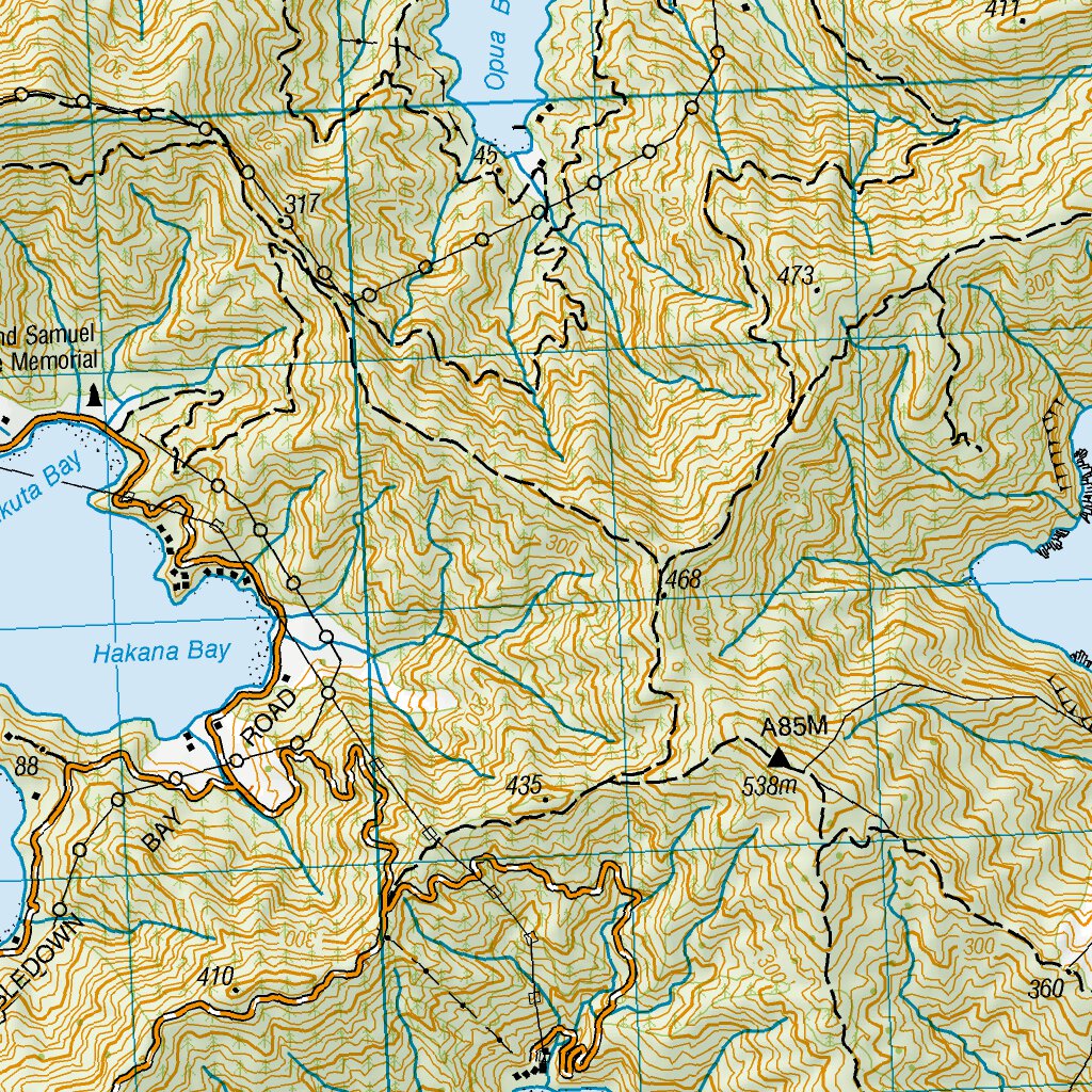 BQ29 - Waikawa Map by Land Information New Zealand | Avenza Maps