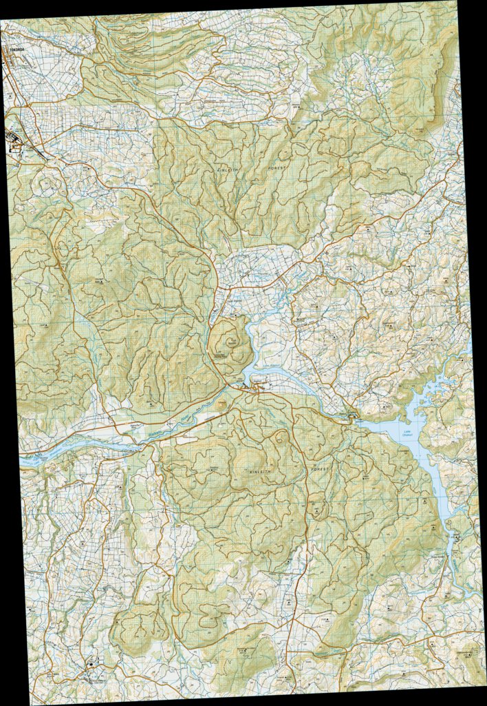 BF36 - Atiamuri Map by Land Information New Zealand | Avenza Maps