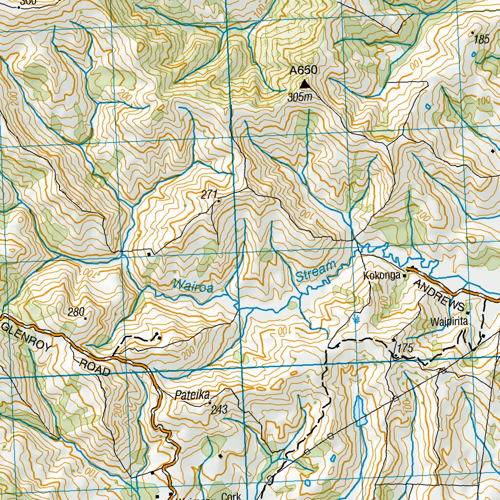 BG44 - Whangara Map by Land Information New Zealand | Avenza Maps