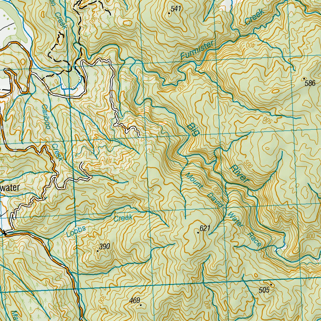 BT21 - Waiuta Map by Land Information New Zealand | Avenza Maps
