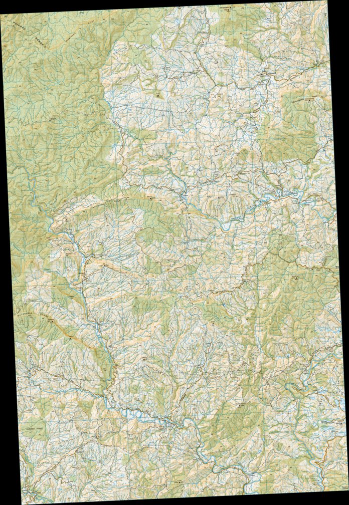 BG41 - Ruakituri Map by Land Information New Zealand | Avenza Maps
