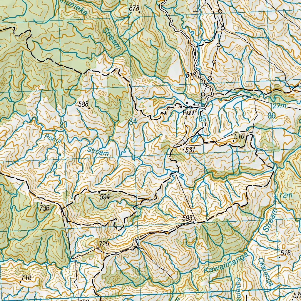BG41 - Ruakituri Map by Land Information New Zealand | Avenza Maps