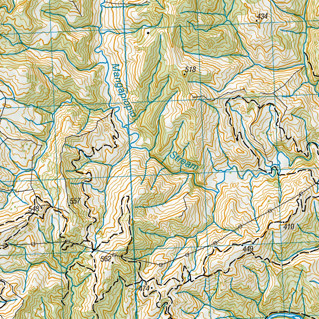BG41 - Ruakituri Map by Land Information New Zealand | Avenza Maps