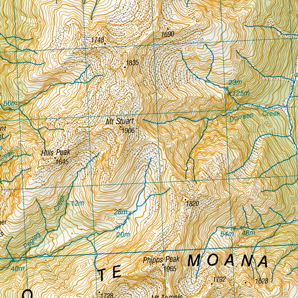 BV20 - Otira Map by Land Information New Zealand | Avenza Maps