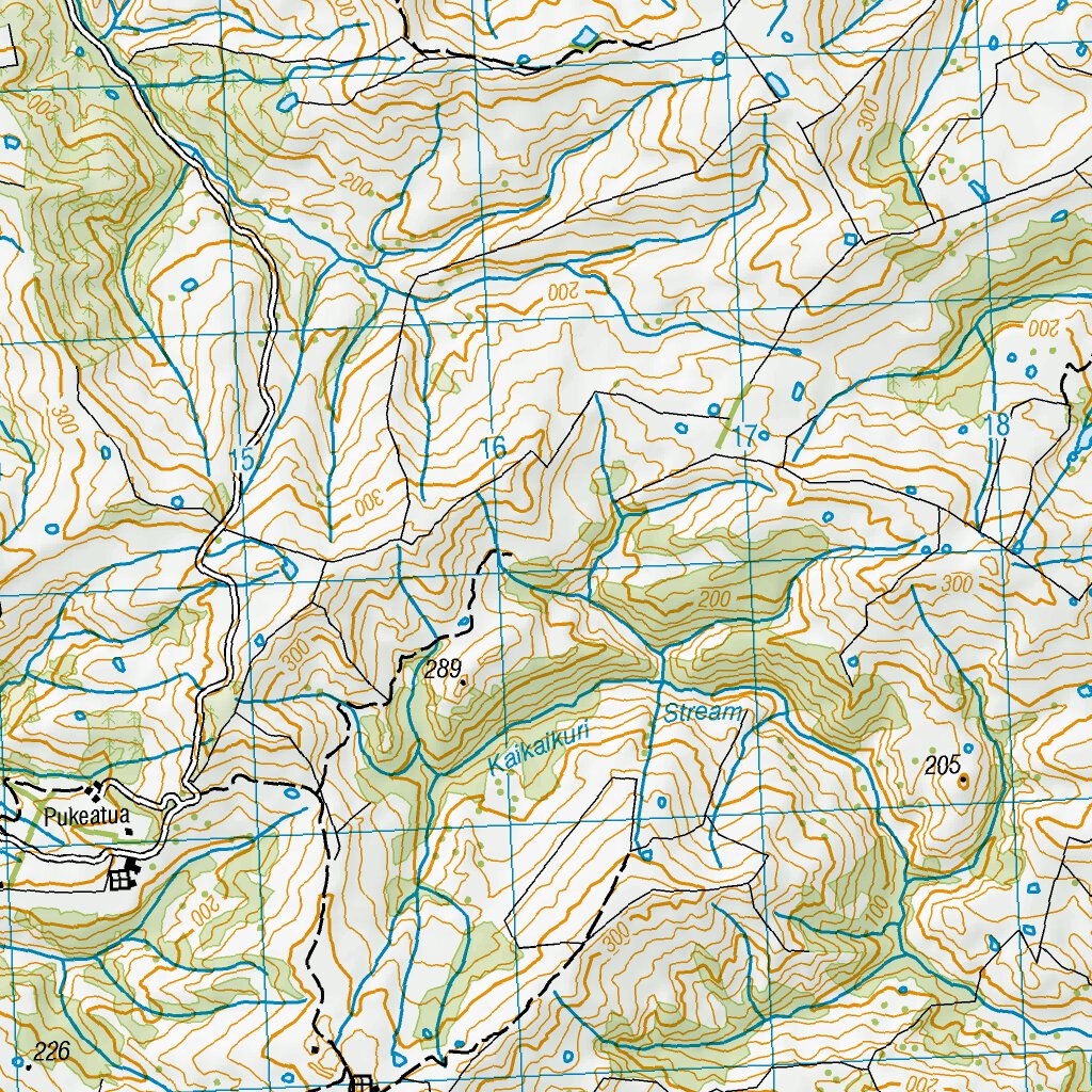 BQ34 - Martinborough Map by Land Information New Zealand | Avenza Maps