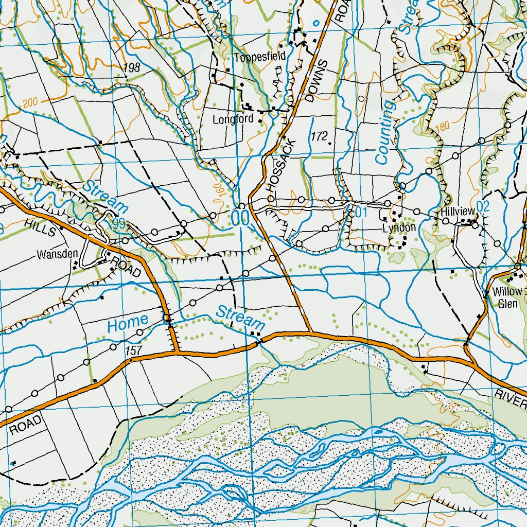 BU25 - Waiau Map by Land Information New Zealand | Avenza Maps