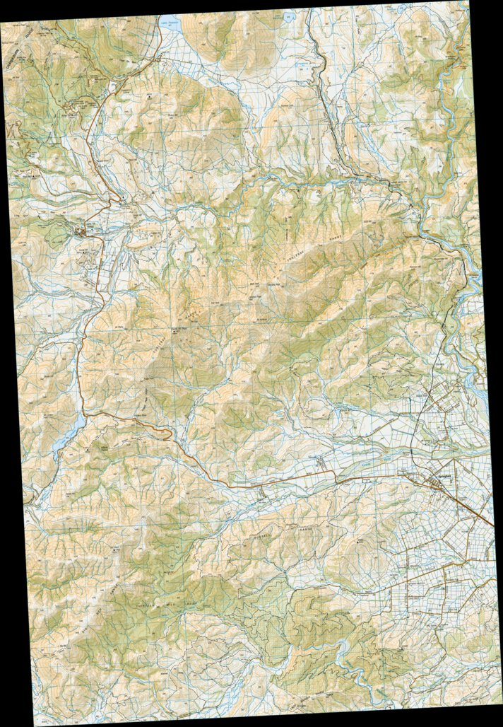 BW21 - Springfield Map by Land Information New Zealand | Avenza Maps