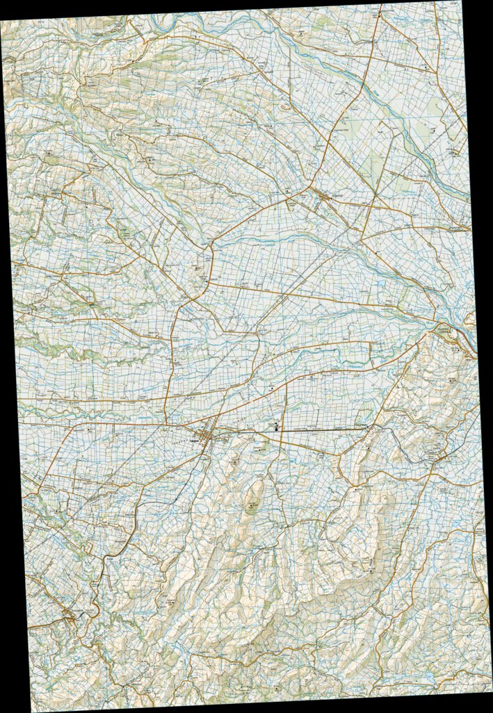 BL37 - Ongaonga Map by Land Information New Zealand | Avenza Maps