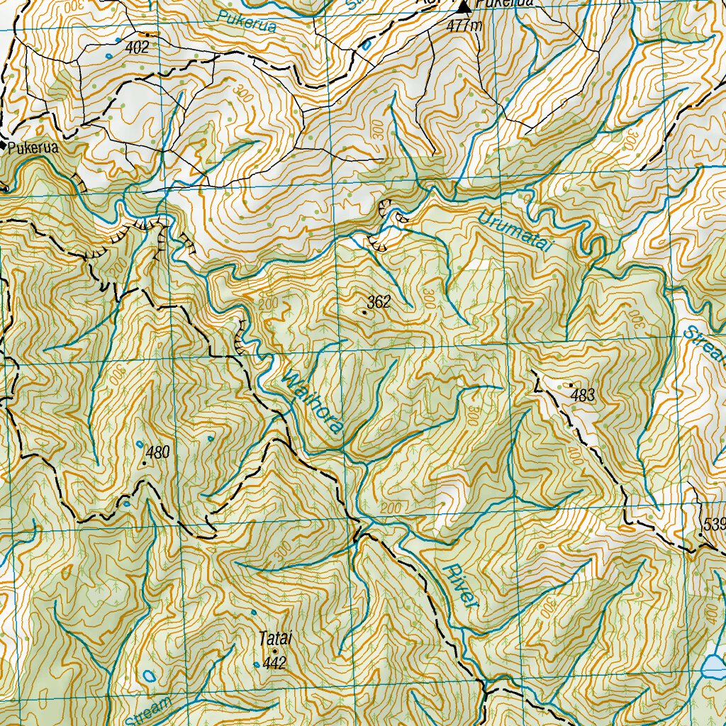 BF43 - Te Karaka Map by Land Information New Zealand | Avenza Maps