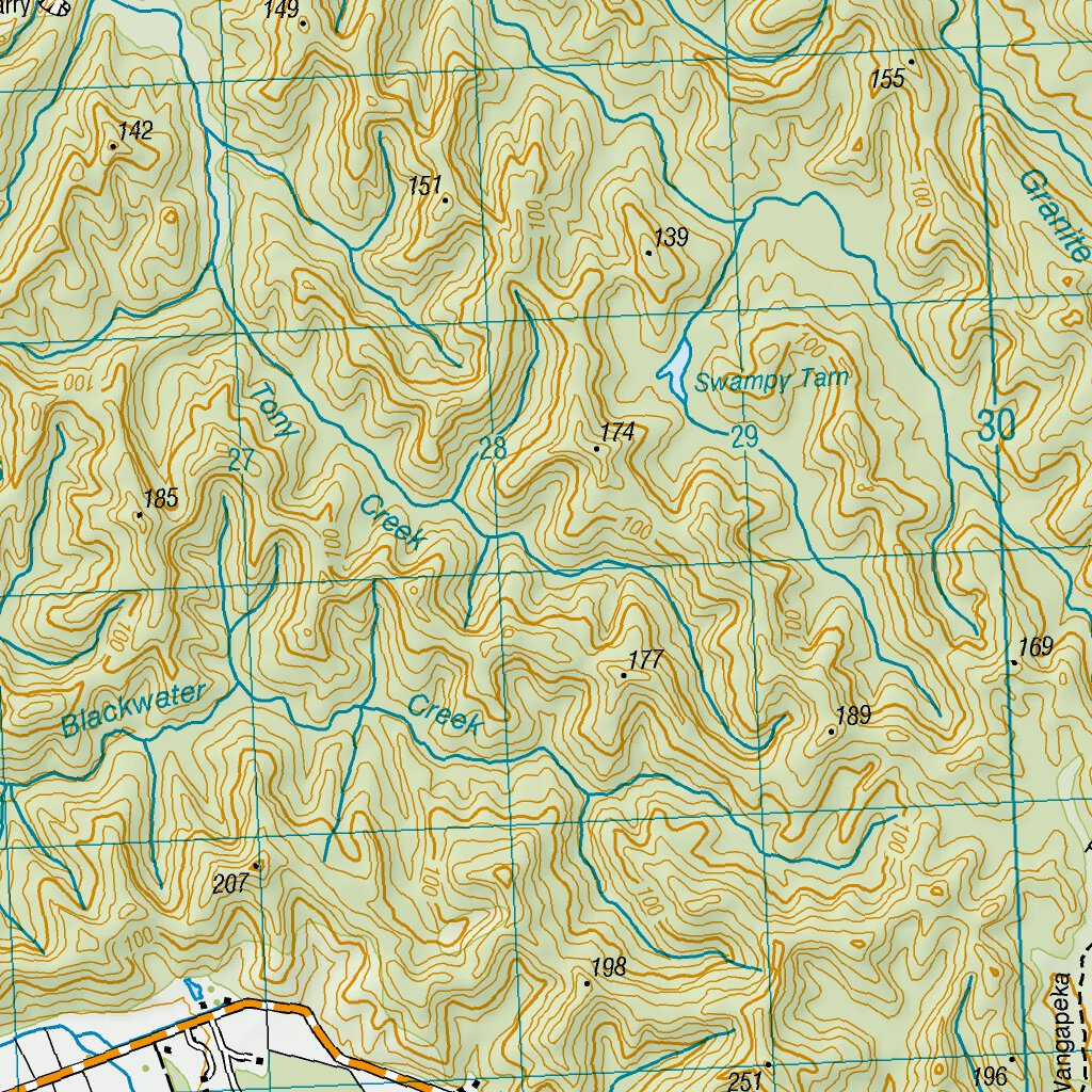 BQ22 - Karamea Map by Land Information New Zealand | Avenza Maps