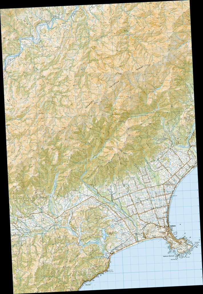 BT27 - Kaikoura Map by Land Information New Zealand | Avenza Maps