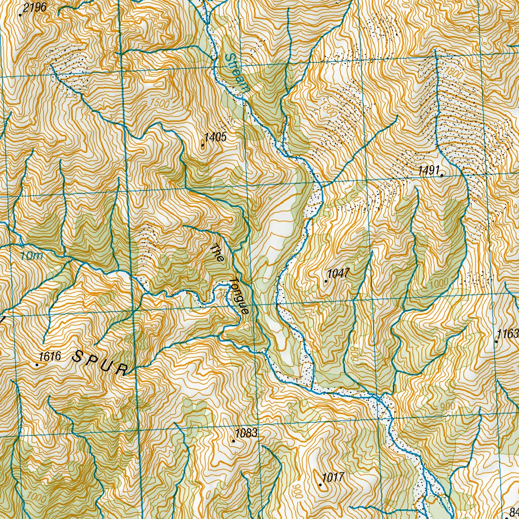 BS27 - Tapuae-o-Uenuku Map by Land Information New Zealand | Avenza Maps