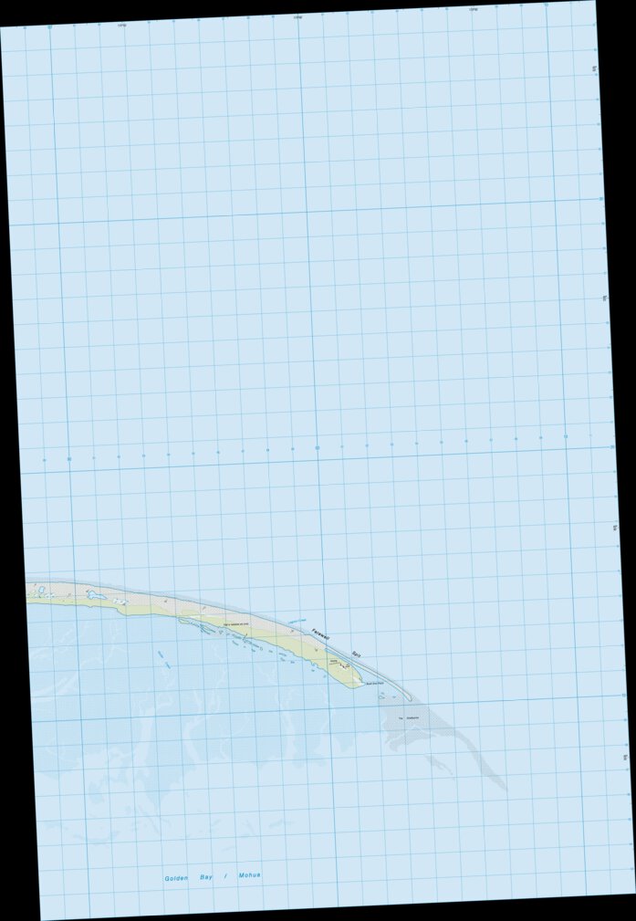 BM25ptBN25 - Farewell Spit Map by Land Information New Zealand | Avenza ...