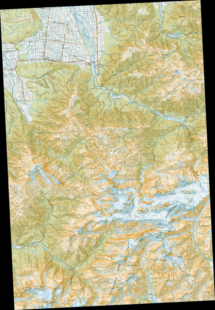 BW17 - Harihari Map by Land Information New Zealand | Avenza Maps