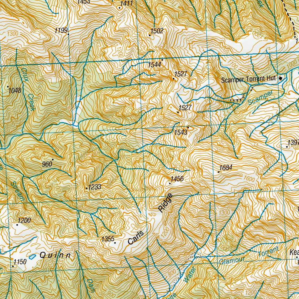 BW17 - Harihari Map by Land Information New Zealand | Avenza Maps
