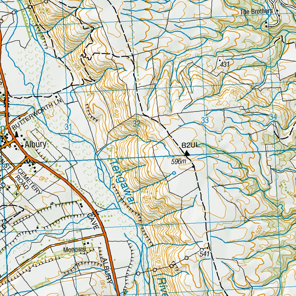 BZ18 - Fairlie Map by Land Information New Zealand | Avenza Maps