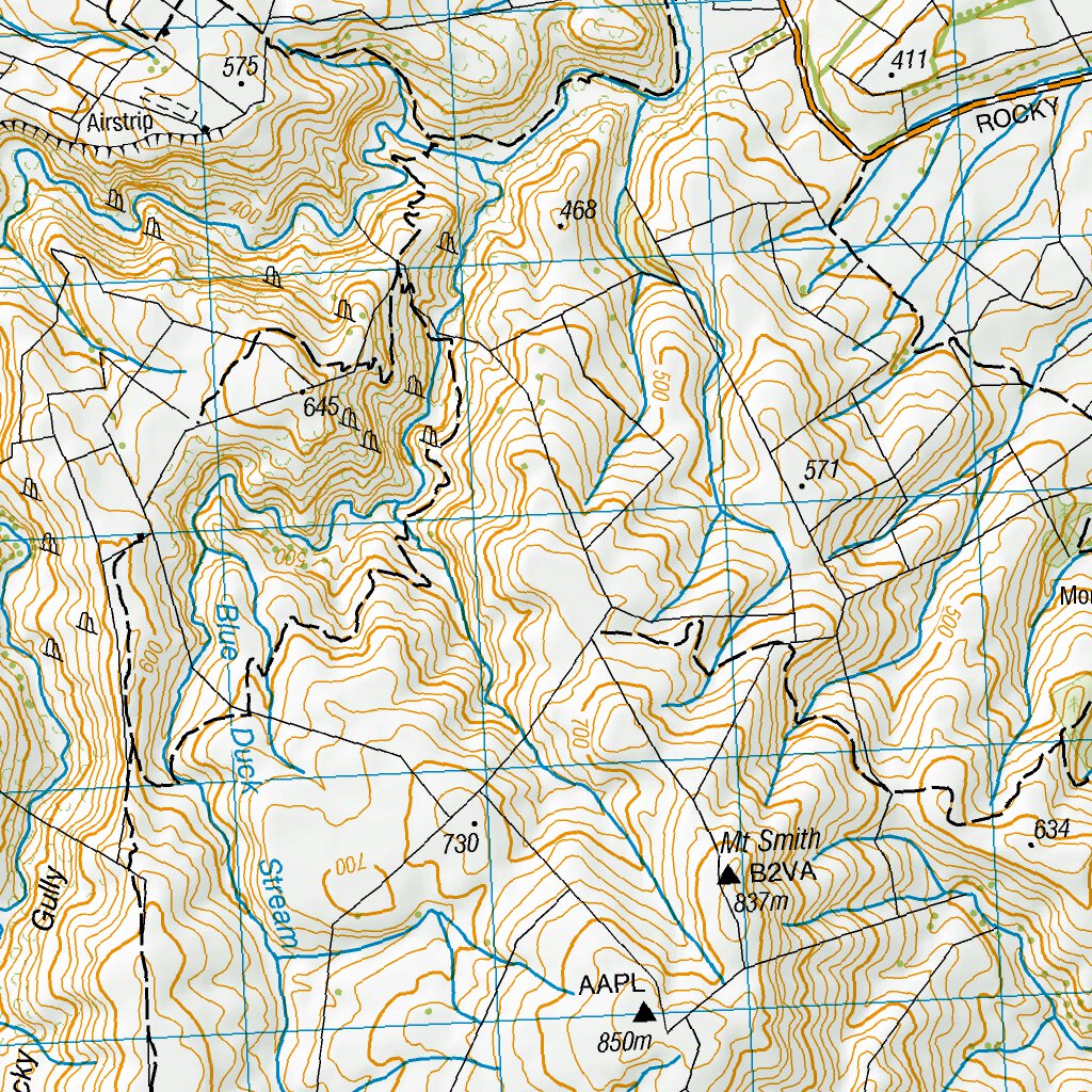 BZ18 - Fairlie Map by Land Information New Zealand | Avenza Maps