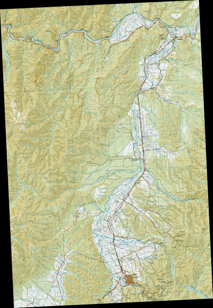 BS21 - Reefton Map by Land Information New Zealand | Avenza Maps