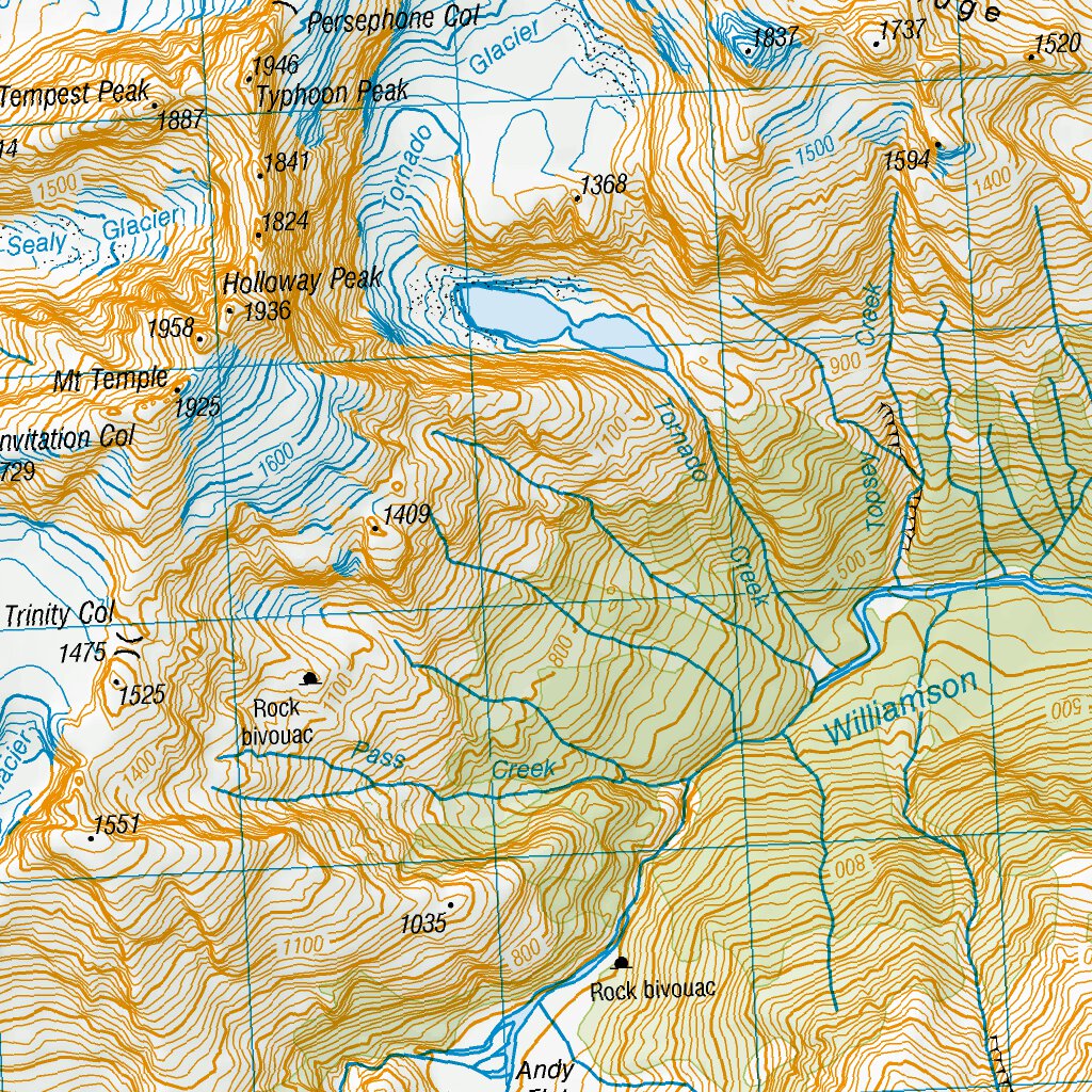 CA10 - Lake Williamson Map by Land Information New Zealand | Avenza Maps