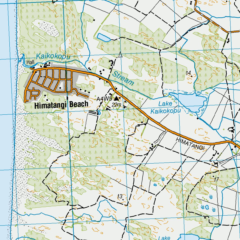 BM33 - Foxton Map by Land Information New Zealand | Avenza Maps