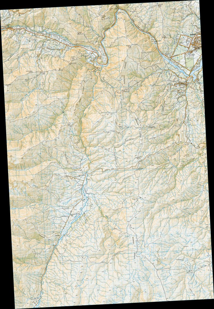 CC12 - Bannockburn Map by Land Information New Zealand | Avenza Maps